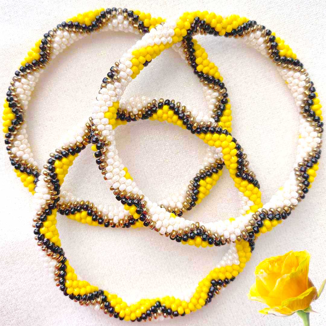 Yellow Rose Ranch I Handmade Beaded Bracelets for Women I Cana Capri